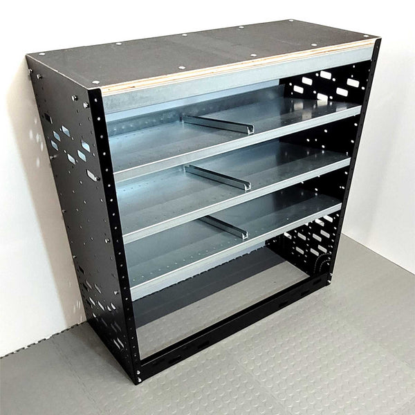 Heavy Duty Van Racking Workbench - Organiser Shelf Work Bench - Autorack Products Ltd