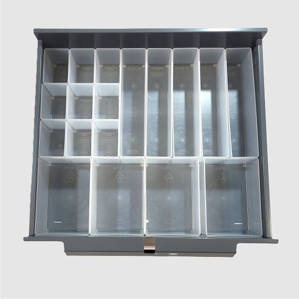 Drawer Unit - Plastic Organisers Inserts - Autorack Products Ltd