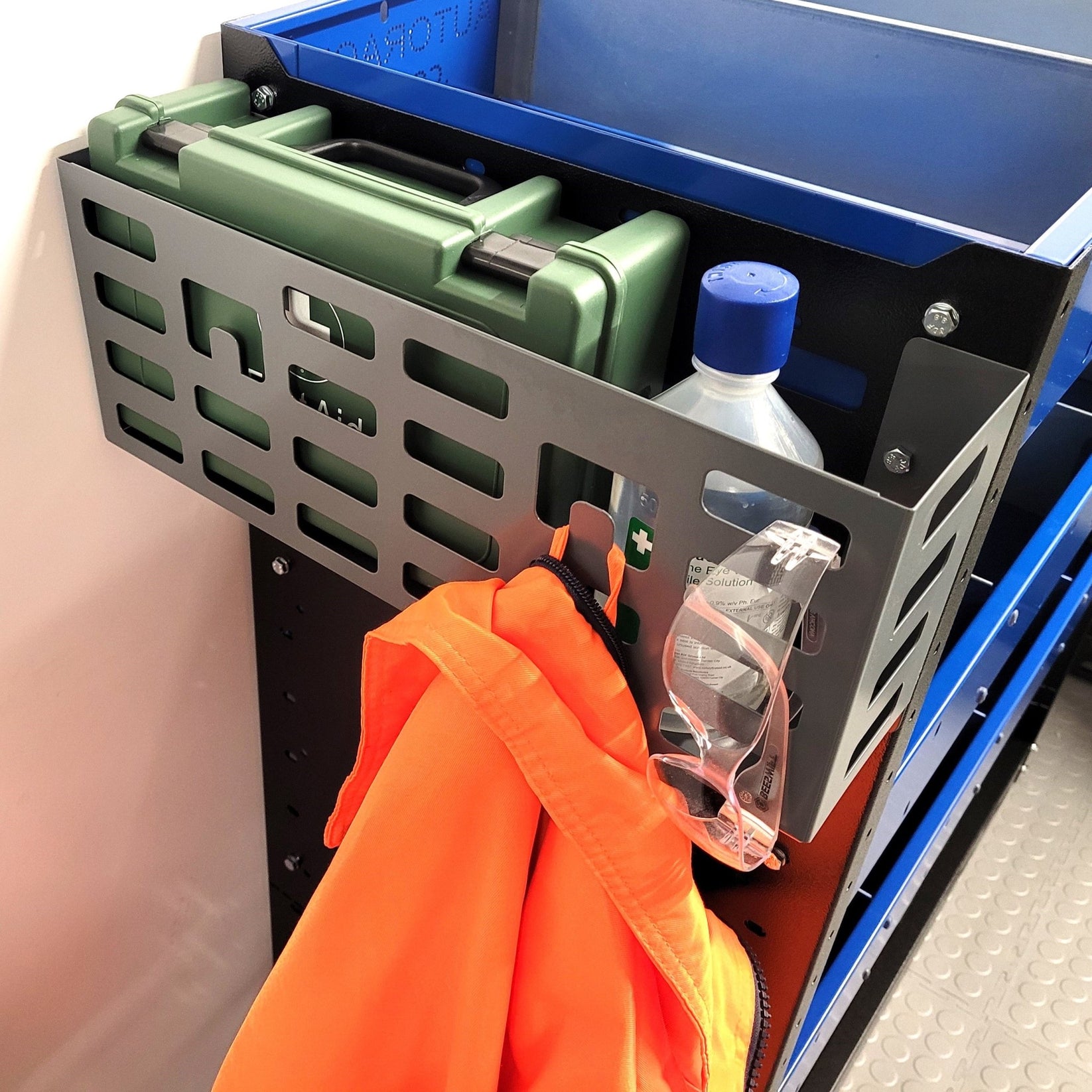PPE RACK - General purpose metal rack for PPE, 1st aid. – Autorack ...