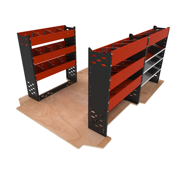 VW Transporter, Complete Van Racking Shelving System - Autorack ...